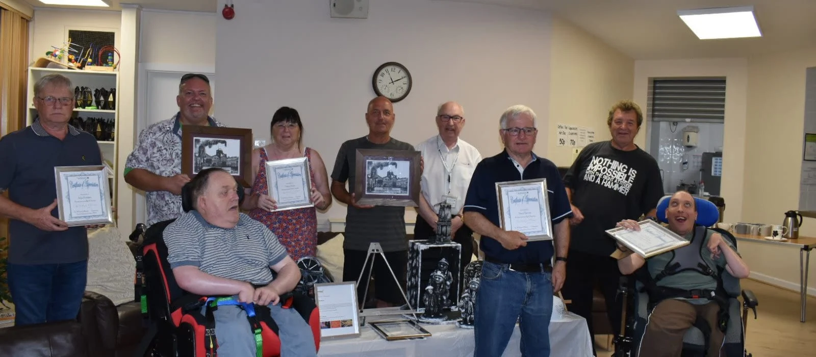 Hollybank adults have been involved in lots of community projects ...