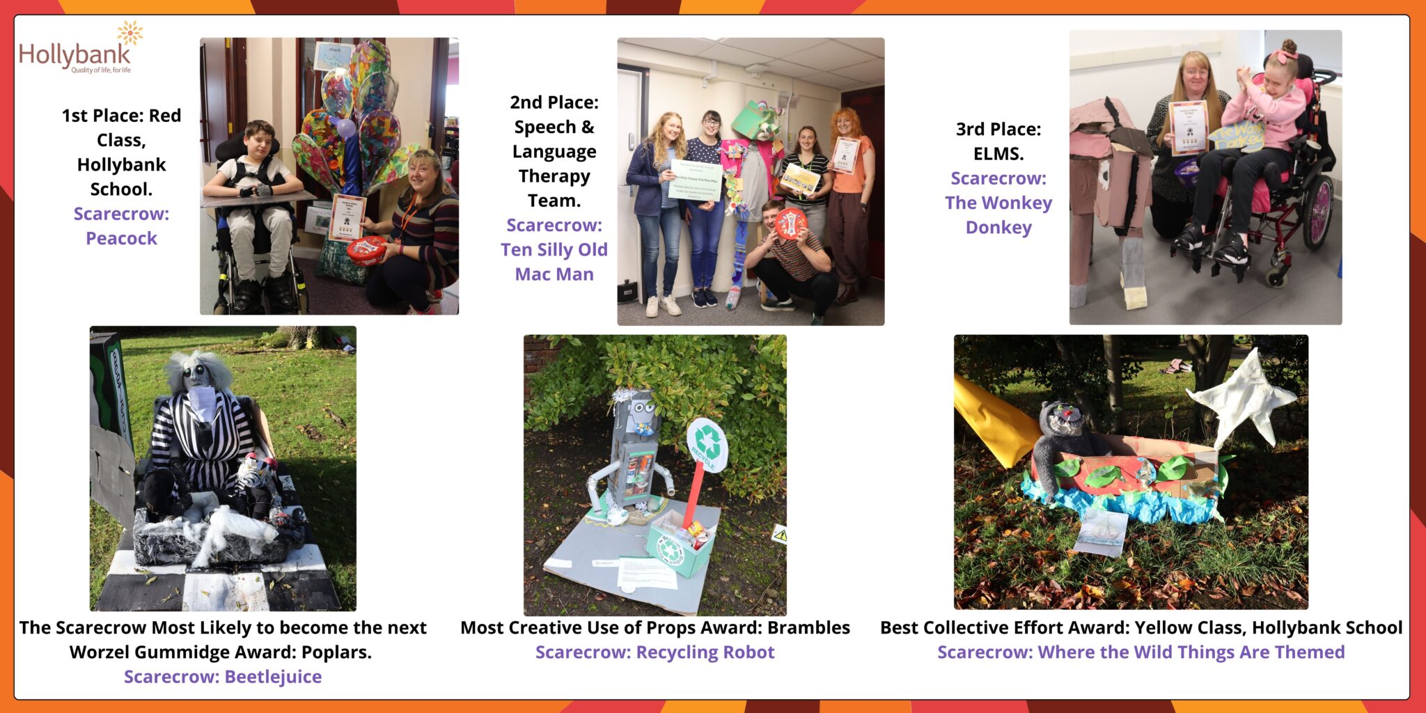 And the Winners of the Scarecrow Festival 2024 are... - Hollybank Trust